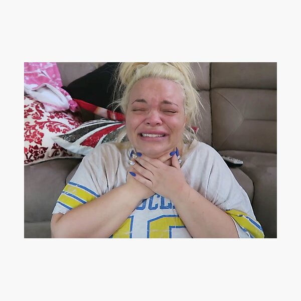 "Trisha Paytas Crying Meme" Photographic Print for Sale by mattysus ...