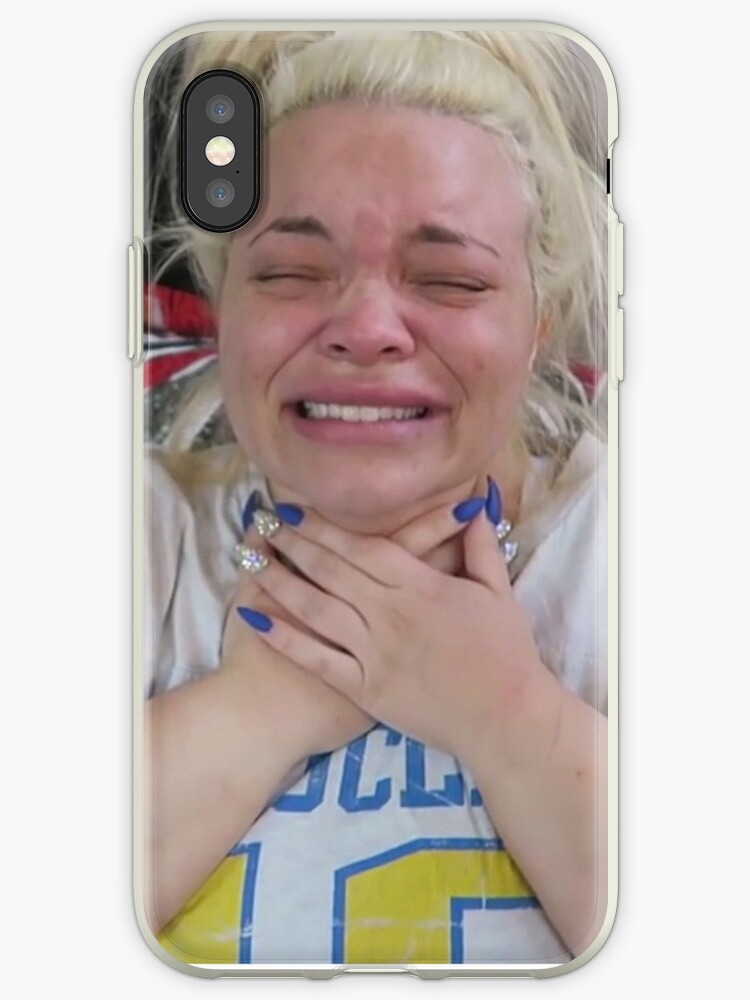 "Trisha Paytas Crying Meme" iPhone Cases & Covers by mattysus | Redbubble