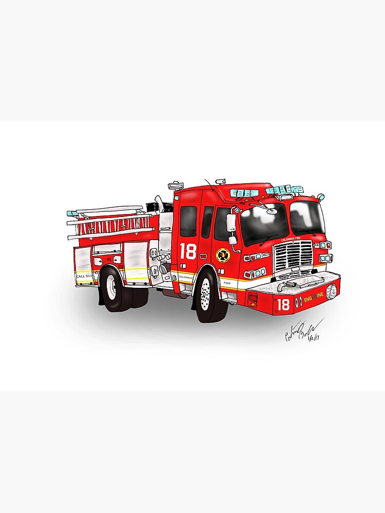 "Columbus Engine 18" Poster by PBohm | Redbubble