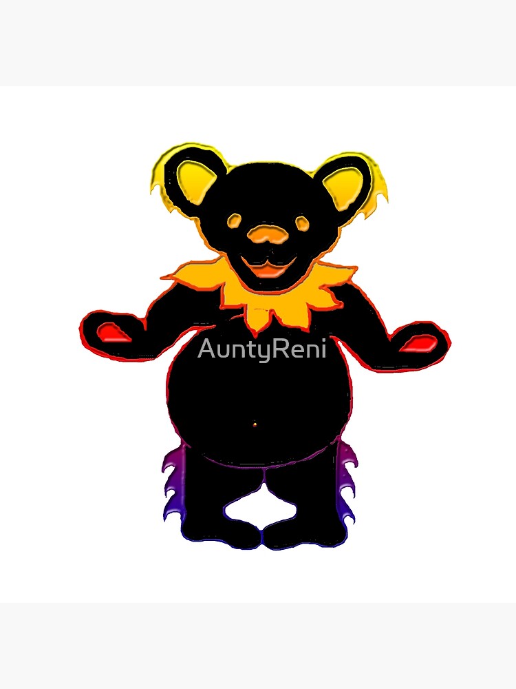"Black Boomer Bear " Poster for Sale by AuntyReni | Redbubble