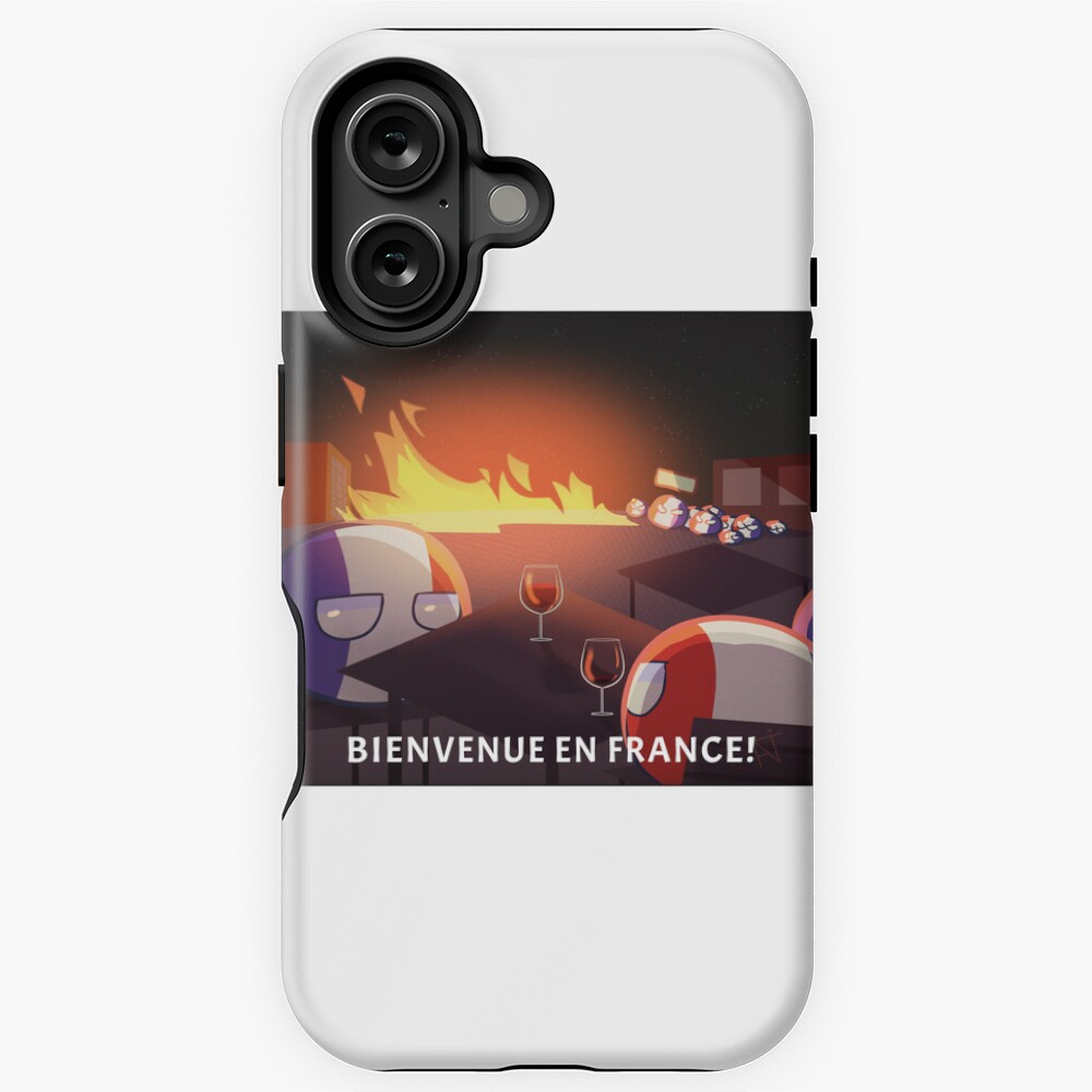 "Bienvenue en France - Countryballs " Sticker for Sale by Luke Pereira ...