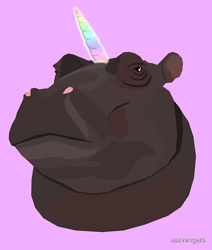 "The Hippocorn" by assvengers | Redbubble