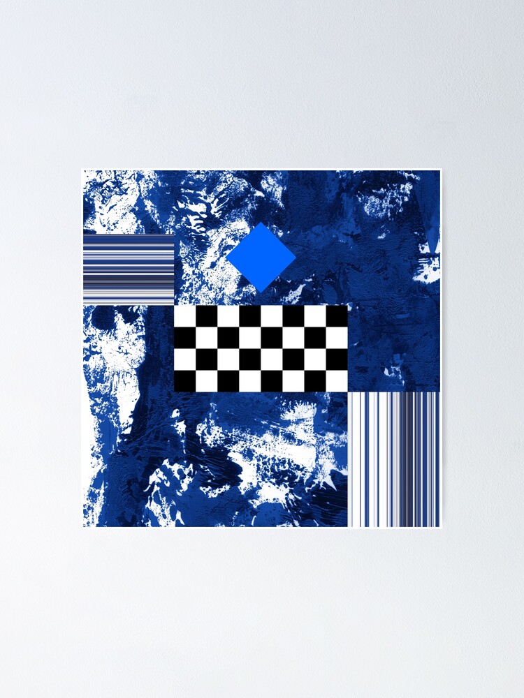 "Blue Diamond" Poster for Sale by CarcassFracas | Redbubble