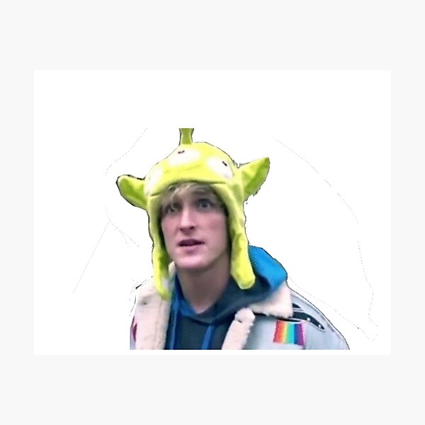 "Logan paul meme" Photographic Print by Dark-Happiness | Redbubble