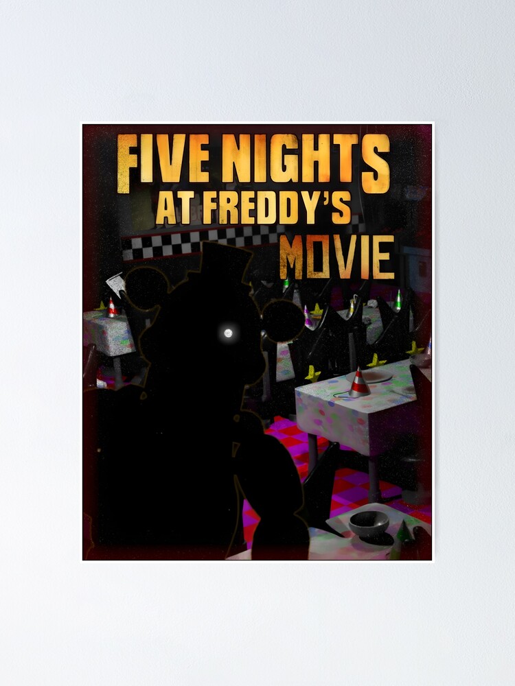 Fnaf Movie Poster No Frame
