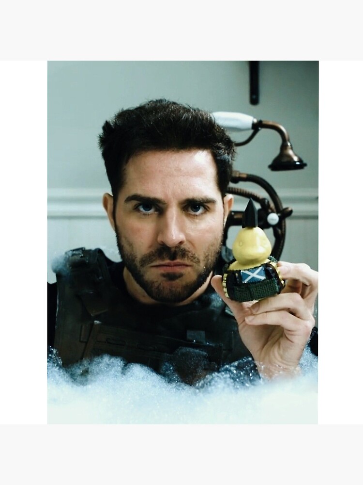 "Neil Ellice John Soap MacTavish" Pin for Sale by STAYOKBRAND | Redbubble