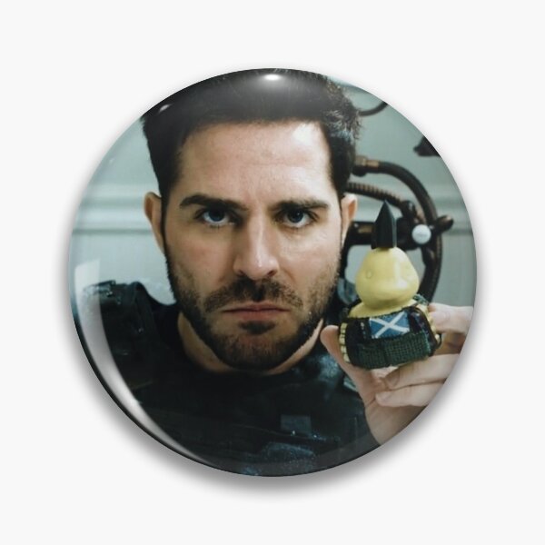 "Neil Ellice John Soap MacTavish" Pin for Sale by STAYOKBRAND | Redbubble