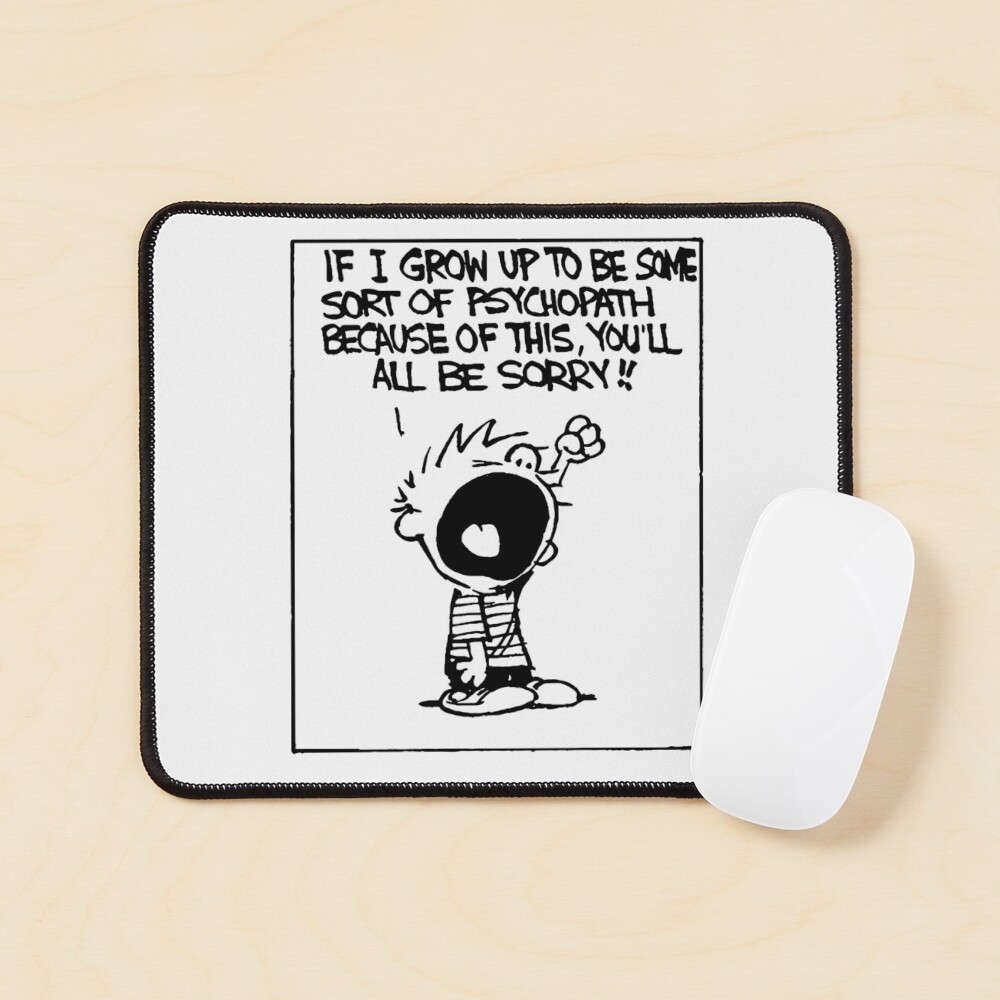 "Calvin and Hobbes cartoon comic 6" Poster for Sale by BanderHarlan ...