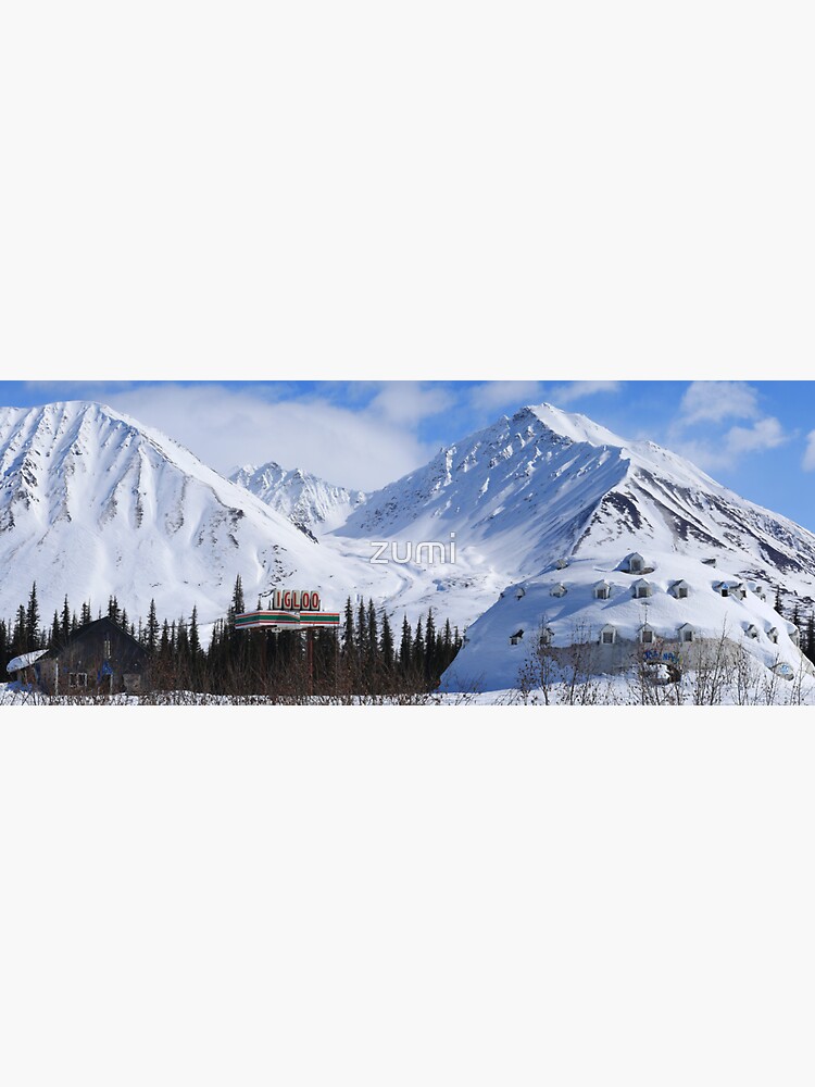 "Snowy Igloo" Sticker for Sale by zumi | Redbubble