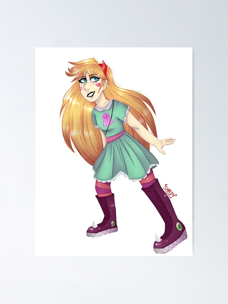 "Star Butterfly" Poster for Sale by Lumynescence | Redbubble