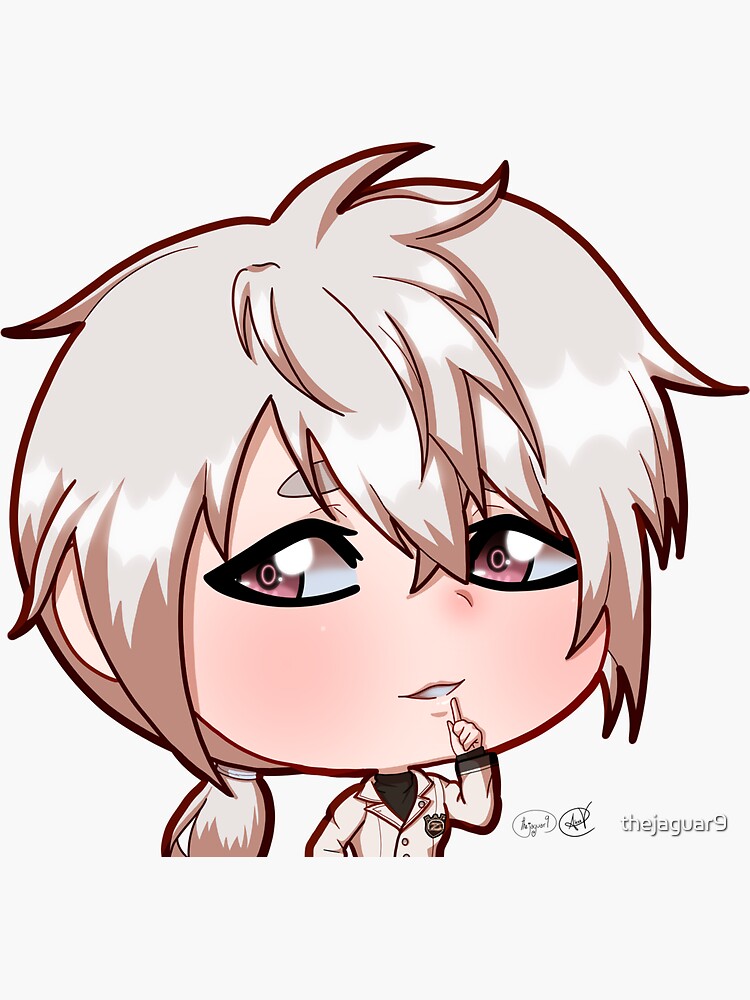 "Chibi Zen" Sticker by thejaguar9 | Redbubble