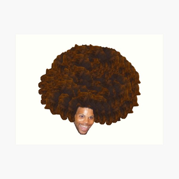 "Mega TriHard Twitch Emote" Art Print by mattysus | Redbubble
