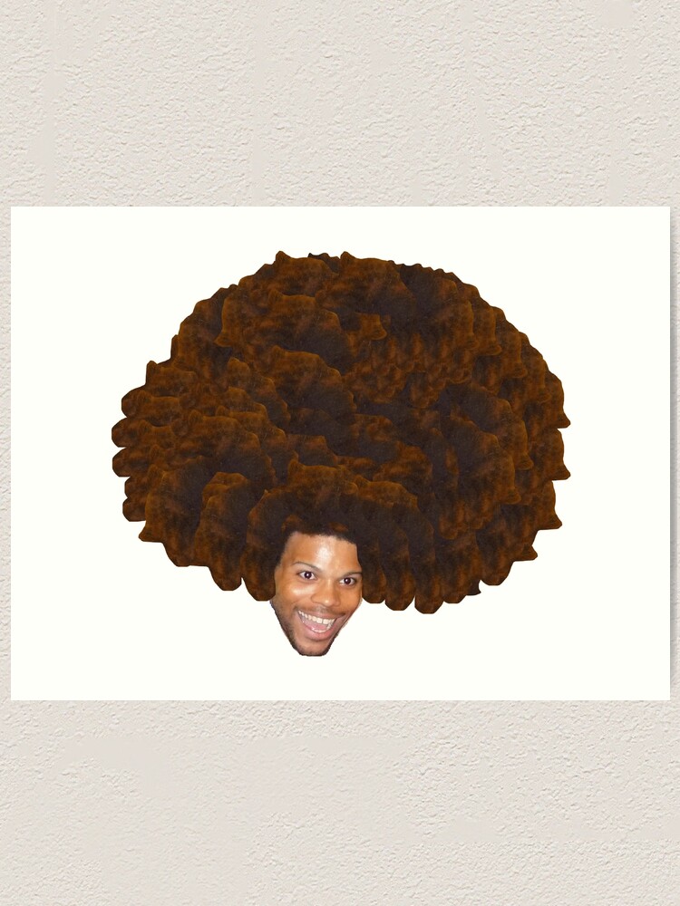 "Mega TriHard Twitch Emote" Art Print by mattysus | Redbubble