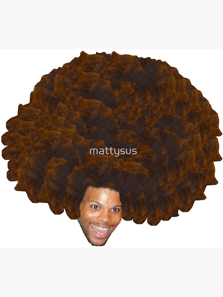 "Mega TriHard Twitch Emote" Poster for Sale by mattysus | Redbubble