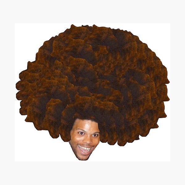 "Mega TriHard Twitch Emote" Photographic Print by mattysus | Redbubble