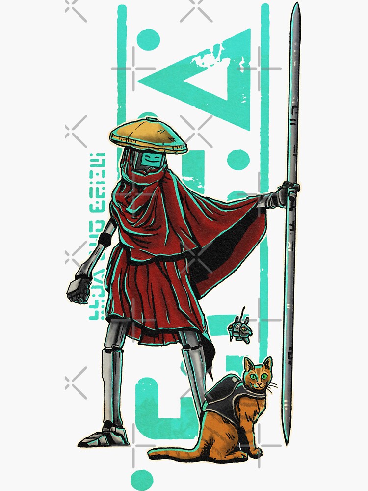 "Stray Game Guardian" Sticker for Sale by TerezaValkova | Redbubble