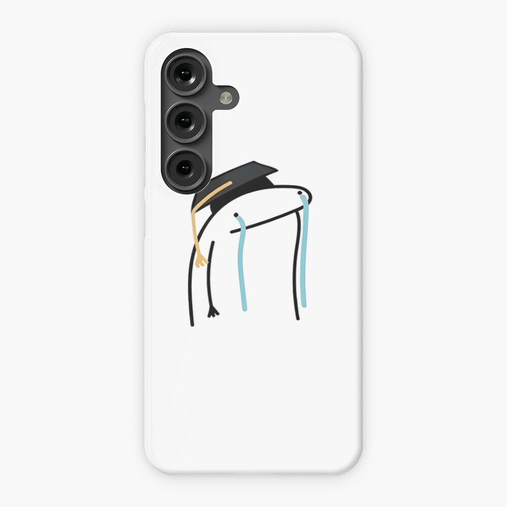 "Flork crying with degree hat" Sticker for Sale by bippity-boppity ...