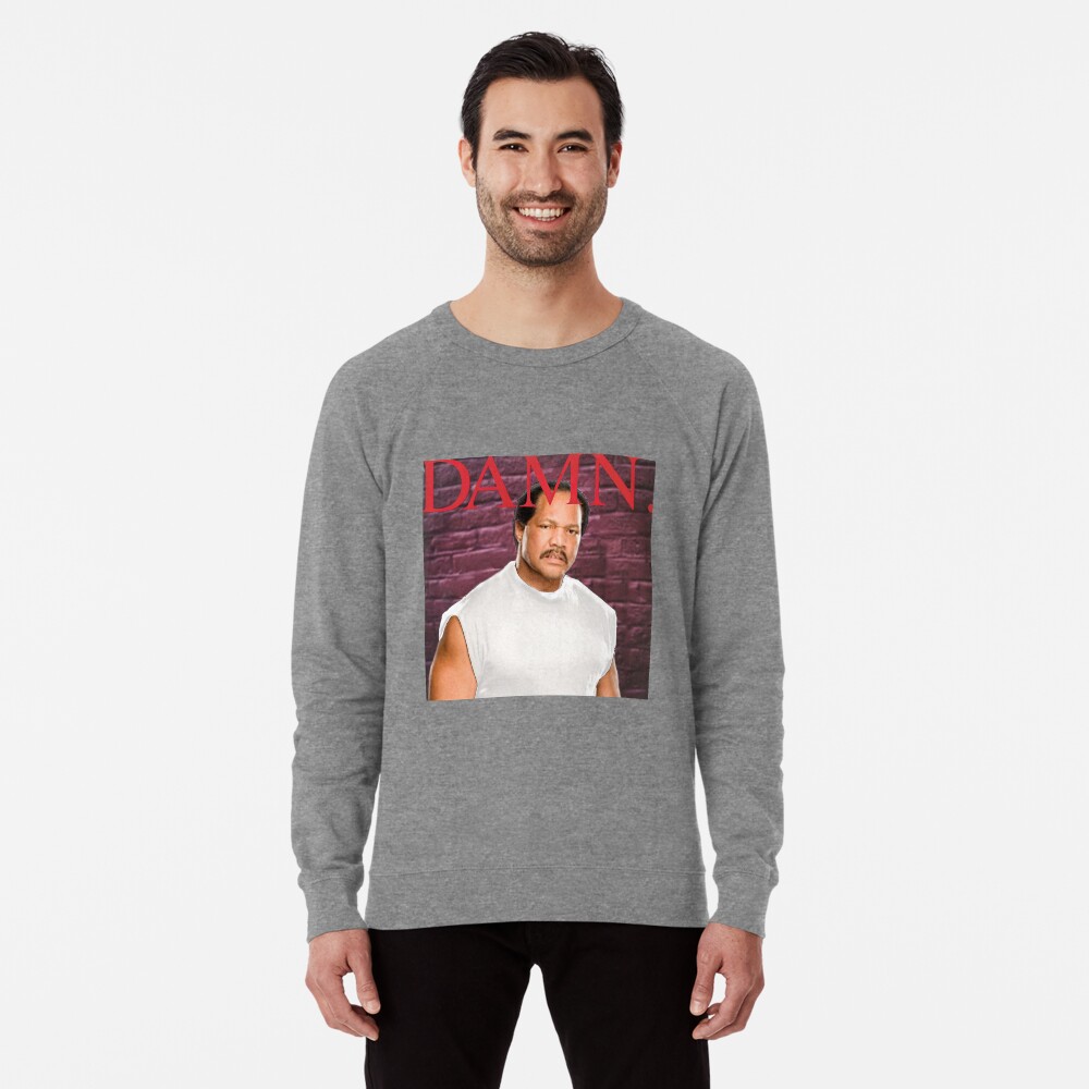 "Ron Simmons Damn white variant" Sticker for Sale by aaronosuke | Redbubble