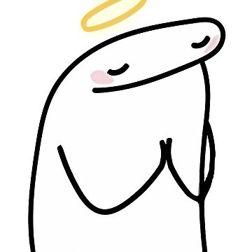 Pegatina for Sale con la obra «flork orando a dios» de bippity-boppity ...