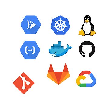 "Kubernetes DevOps Pack" Sticker for Sale by TechTeez | Redbubble