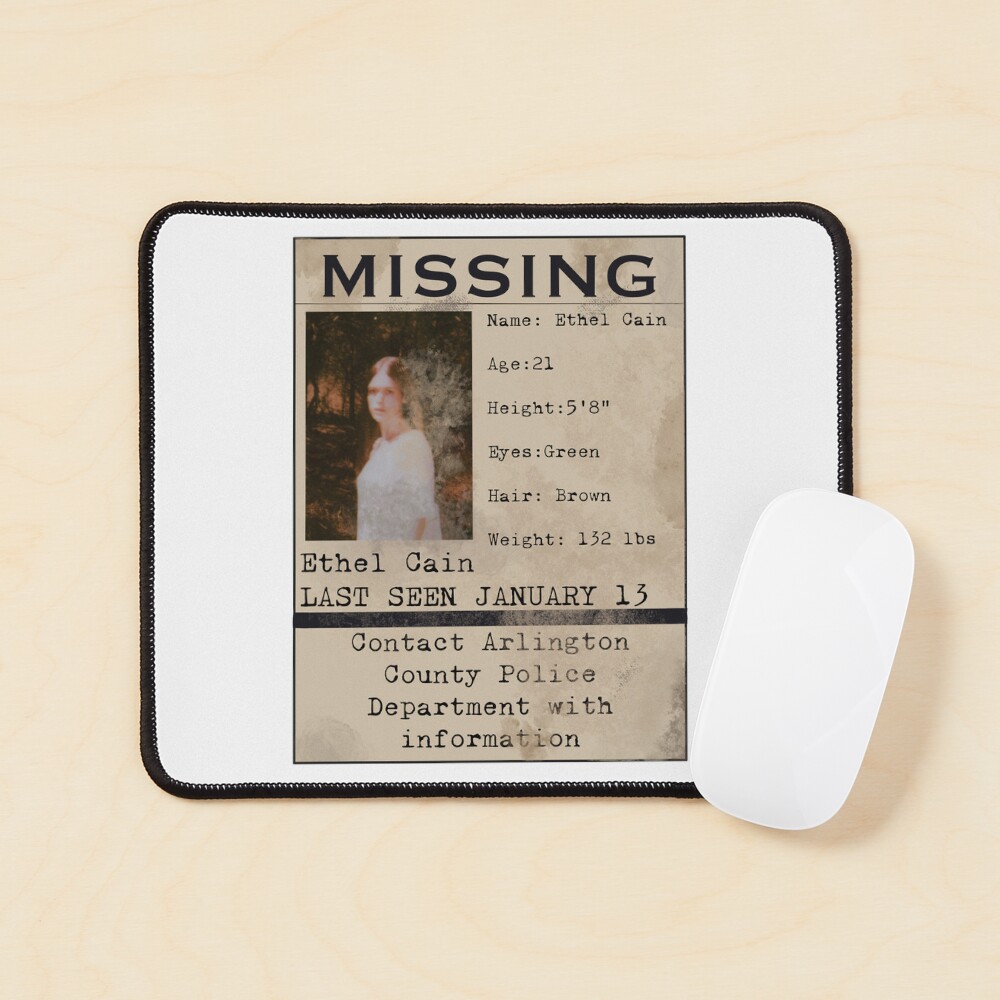 "Ethel Cain Missing Poster" Sticker for Sale by Hannahrose96 | Redbubble