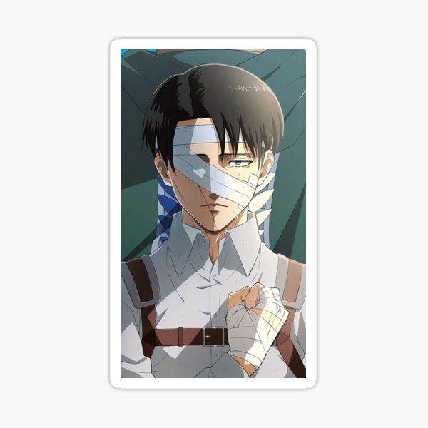 "Levi Ackerman " Sticker for Sale by Sajiiii | Redbubble