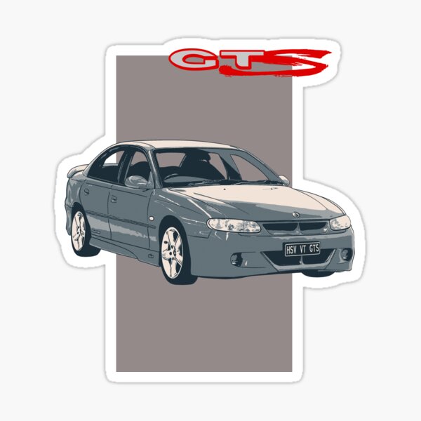 "HSV VT GTS Commodore" Sticker for Sale by Joshessel | Redbubble