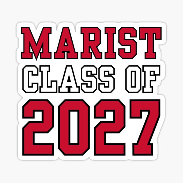 "Marist Class of 2027" Sticker for Sale by sbenadetta13 | Redbubble