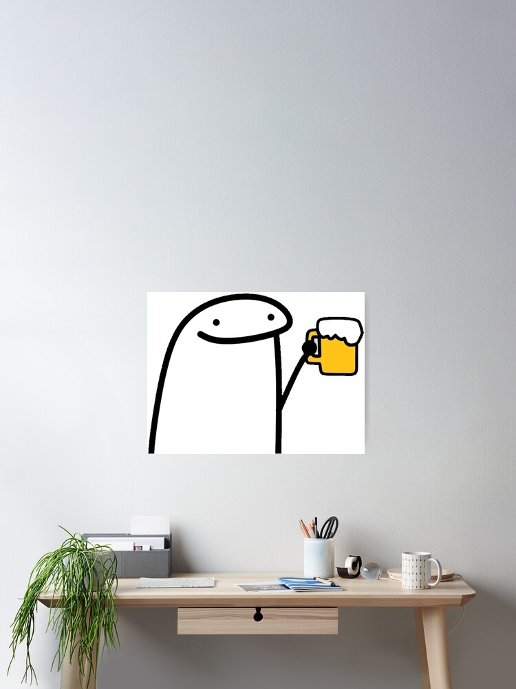 "Flork sticker beer funny Sticker flork flork" Poster for Sale by ...