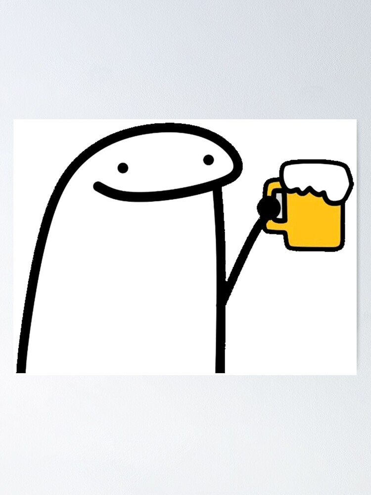 "Flork sticker beer funny Sticker flork flork" Poster for Sale by ...