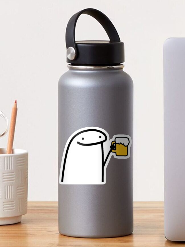 "Flork sticker beer funny Sticker flork flork" Sticker for Sale by ...
