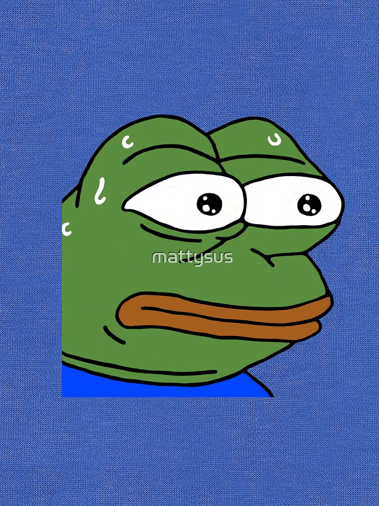 "monkaS Twitch Emote" Lightweight Hoodie by mattysus | Redbubble