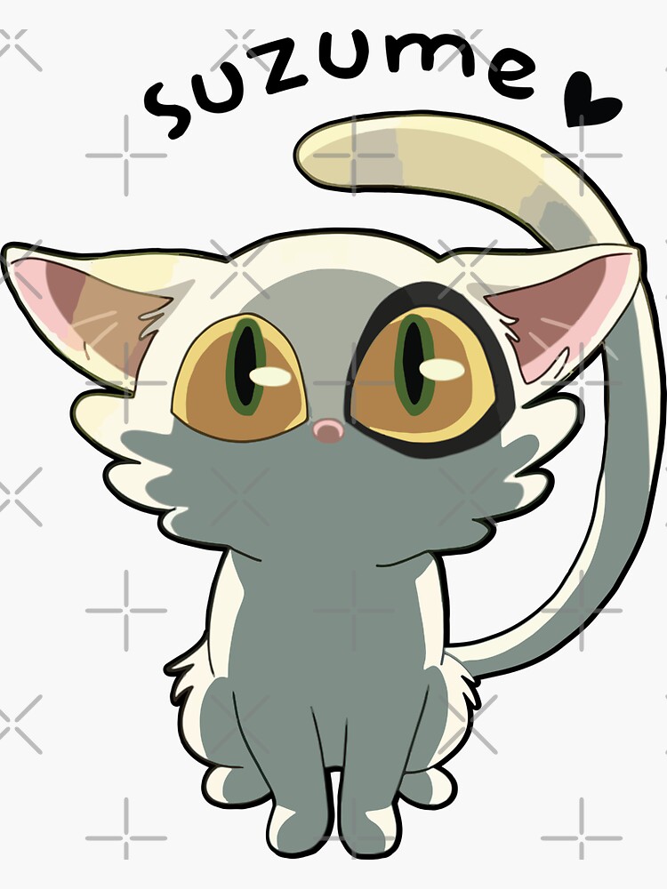 "Suzume Daijin Cute" Sticker for Sale by Alicia-Lee | Redbubble