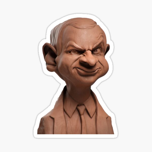 "Mr. Bean" Sticker for Sale by sharecare | Redbubble