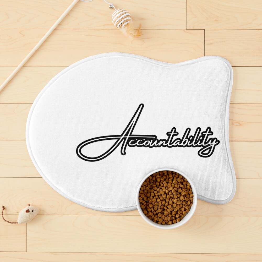 "Accountability" Sticker for Sale by variant designer | Redbubble