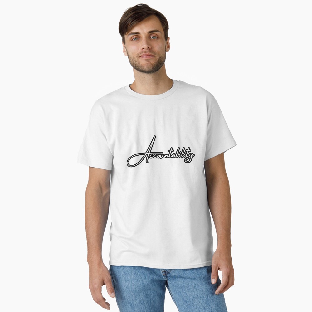 "Accountability" Sticker for Sale by mukuljindal | Redbubble