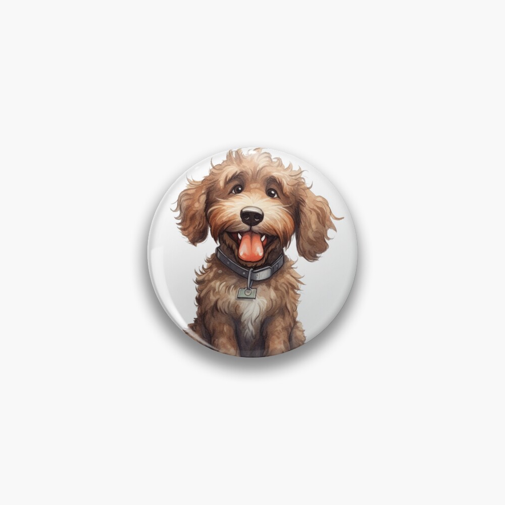 "Cute Labradoodle Dog" Sticker for Sale by A2Z-Printz | Redbubble