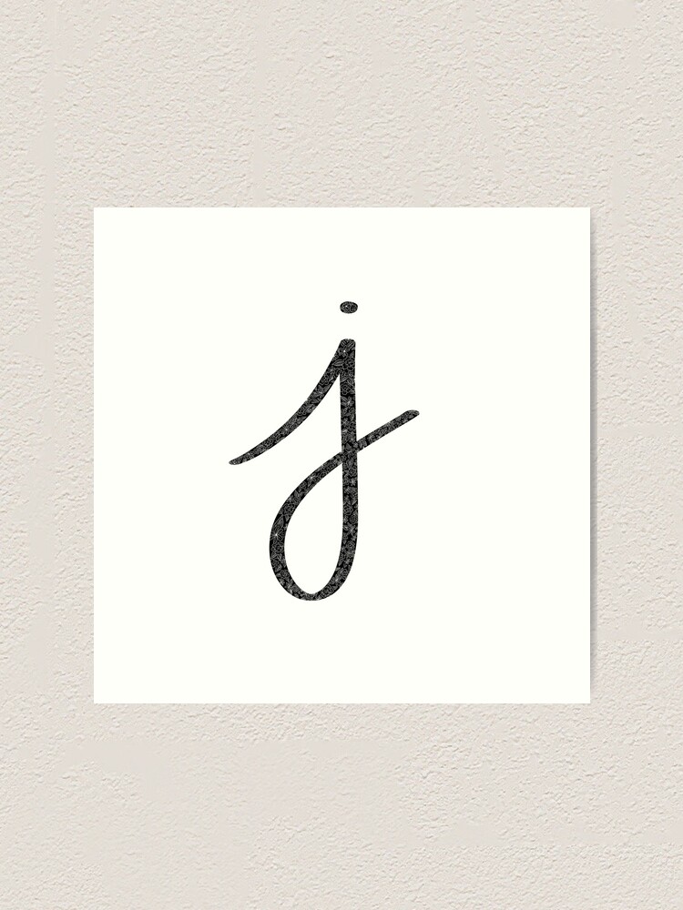 "J" Art Print by beerex12 | Redbubble
