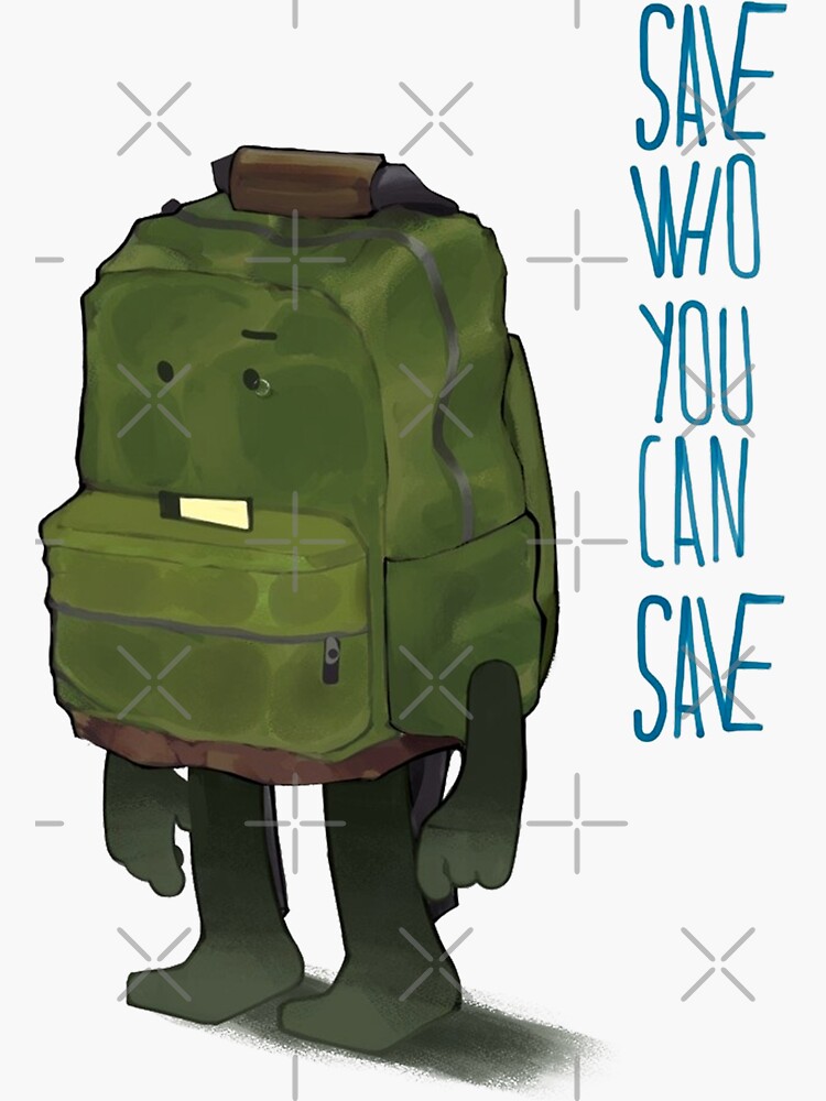 "Liam onehfj- Save Who You Can Save" Sticker for Sale by justinkameron ...