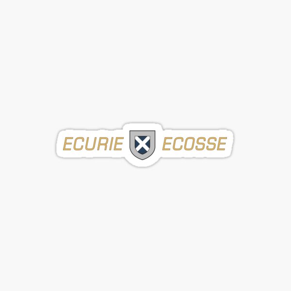 "Ecurie Ecosse race Team" Sticker for Sale by peterdials | Redbubble