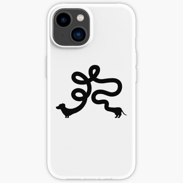 "Squiggle Dachshund" iPhone Case for Sale by PhoenixMunro | Redbubble