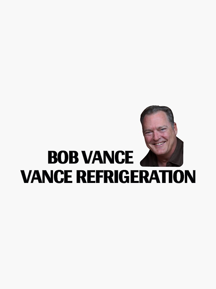 "Vance Refrigeration " Sticker for Sale by 1Dukedunmore | Redbubble