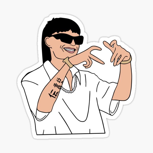 "Love From Peso" Sticker for Sale by Mmine | Redbubble