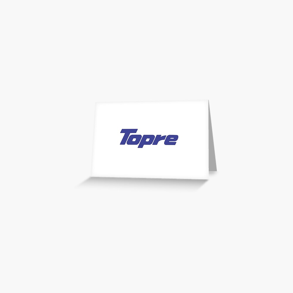 "Topre Logo" Greeting Card for Sale by cqlypso | Redbubble