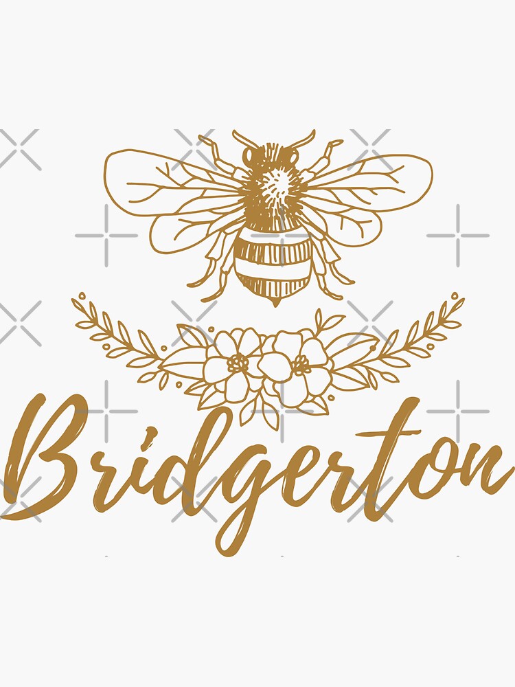 "bridgerton bee 2" Sticker by Leyzel | Redbubble