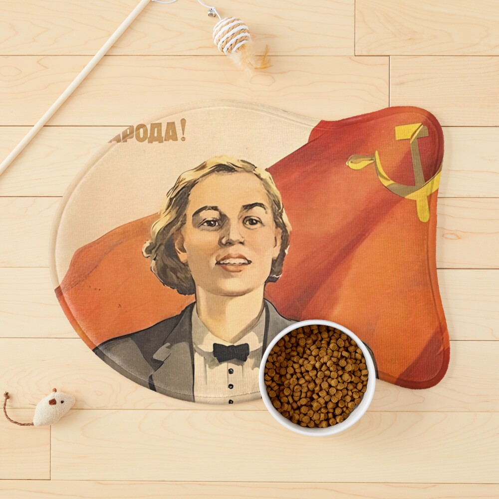 "Glory to the Soviet woman - Soviet poster" Art Board Print for Sale by ...