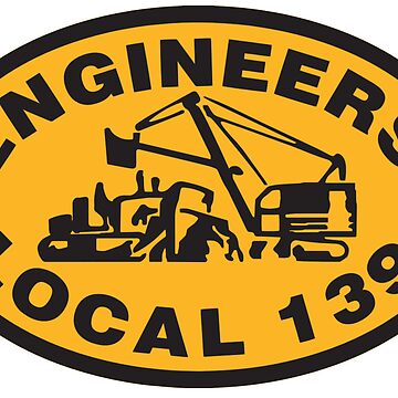 "Local 139 Engineers" Sticker for Sale by tayfisch | Redbubble