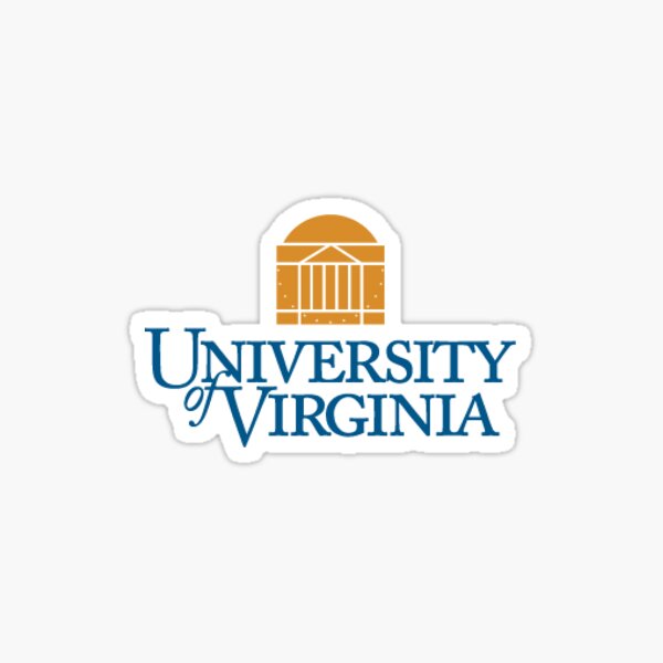 Uva Logo Stickers | Redbubble
