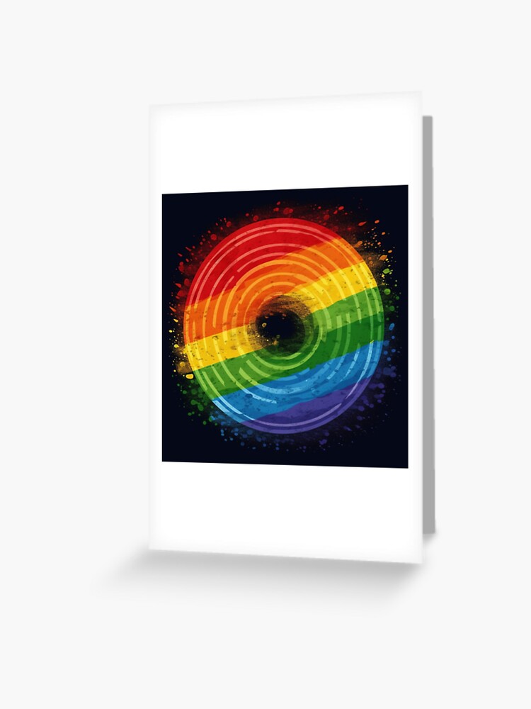"Rainbow Circle" Greeting Card for Sale by Loot-Dragon | Redbubble