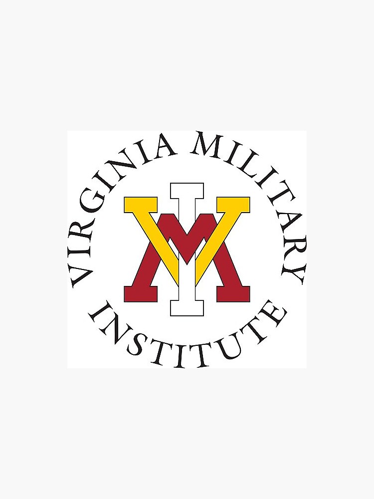 "VMI Logo" Sticker for Sale by curlykhaila | Redbubble